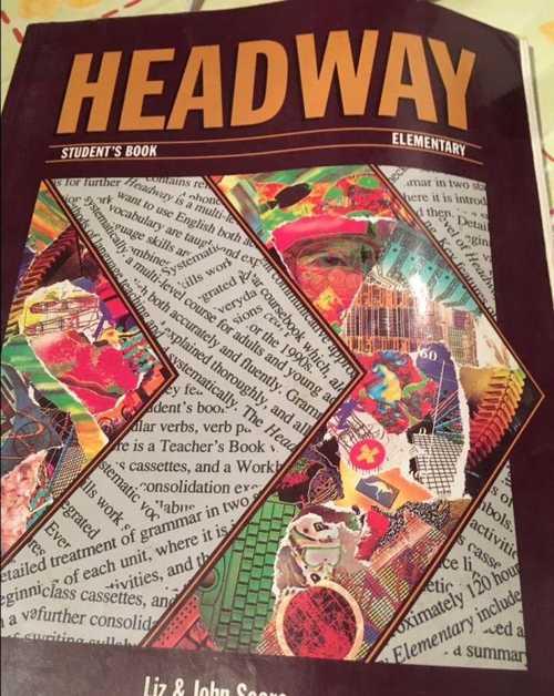 Headway student s book ответы. Headway Elementary student's book. Headway Elementary 1st Edition. Headway Elementary учебник английского фото. Liz and John Soars.