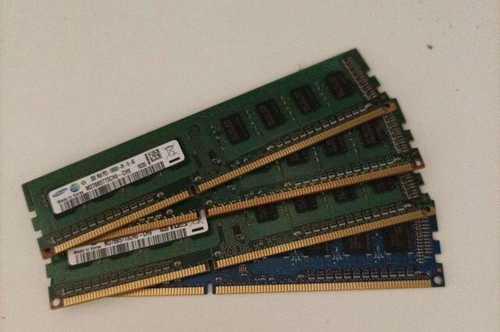 Оперативная память ddr3 8 gb 1333 4х2gb