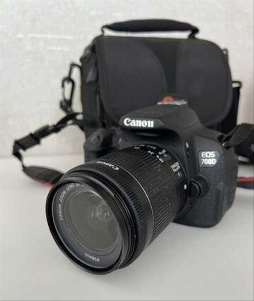 Зеркальный фотоаппарат Canon EOS700D