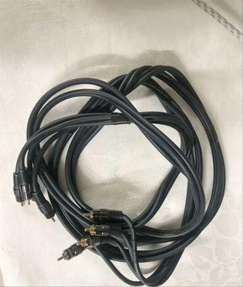 Межблочный кабель 2xRCA x 2xRCA daxx R50-25