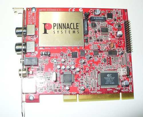 Внутренний тв-Тюнер Pinnacle для компьютера PCI