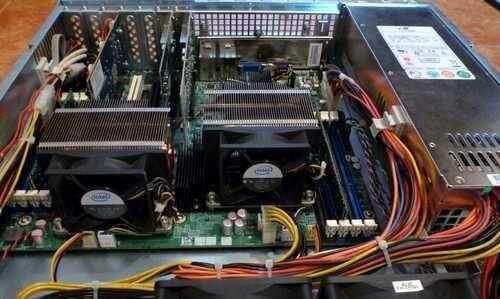 Сервер intel s5500bc 2x Xeon E5630