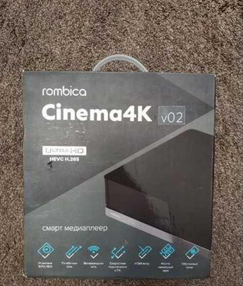 Smart медиаплеер Rombica Cinema 4k