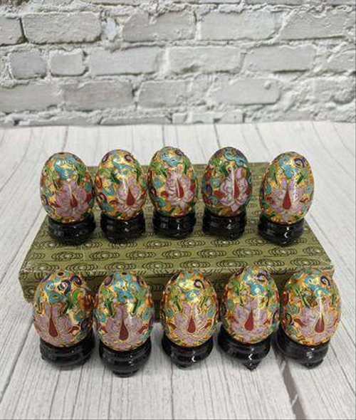 Яйцо пасхальное. Клуазонне. Cloisonne. Перегородча