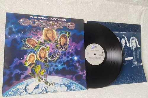 LP Europe"The Final Countdown"1986 Epic Germany