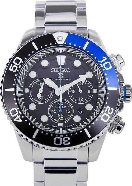 Часы Seiko Prospex SSC017P1 Solar Diver's 200m