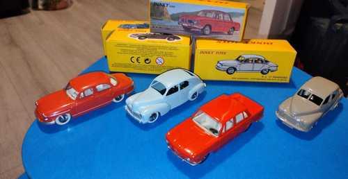 Dinky Toys модели BMW Peugeot Morris panhard