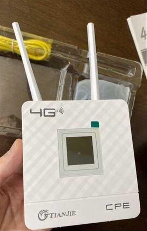 Модем + Роутер 2в1 CPE 4G SIM WI-FI для дома/дачи