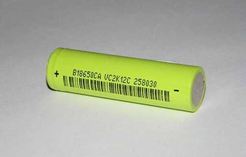 Литиевые элементы li-ion 18650 2200mAh