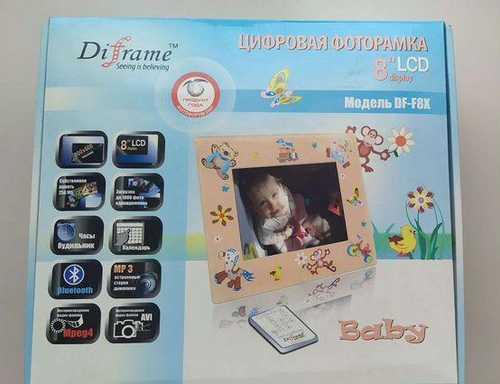 Цифровая фоторамка Diframe DF-F8X