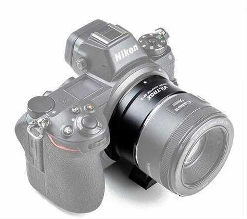 Viltrox EF-Z для объектива Canon efef-S на Nikon Z