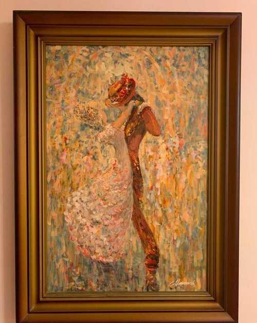 Картина Маренков «Танец» масло холст в раме