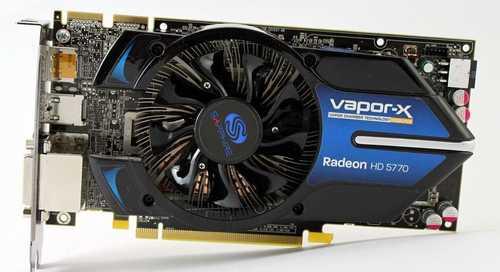 Видеокарта Sapphire ATI Radeon HD5770 Vapor-X 1Gb