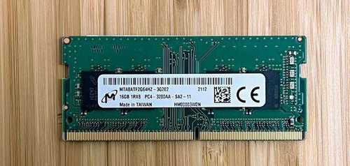 Sodimm,16GB,DDR4,3200,Micron, Lenovo 5M30Z71651