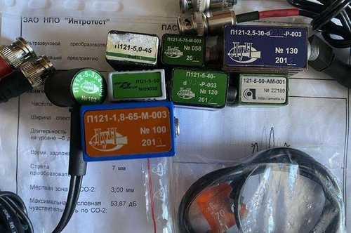 Ультразвуковые датчики для дефектоскопа и толщином