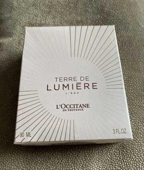 Туалетная вода L’occitane terre DE lumiere L’’EAU