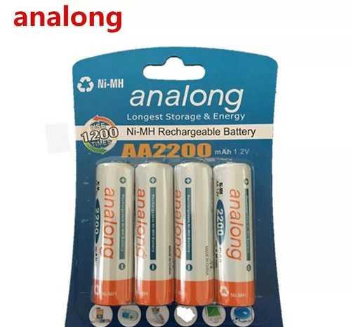 Аккумулятор AA Analong (2200 mah) 1.2v