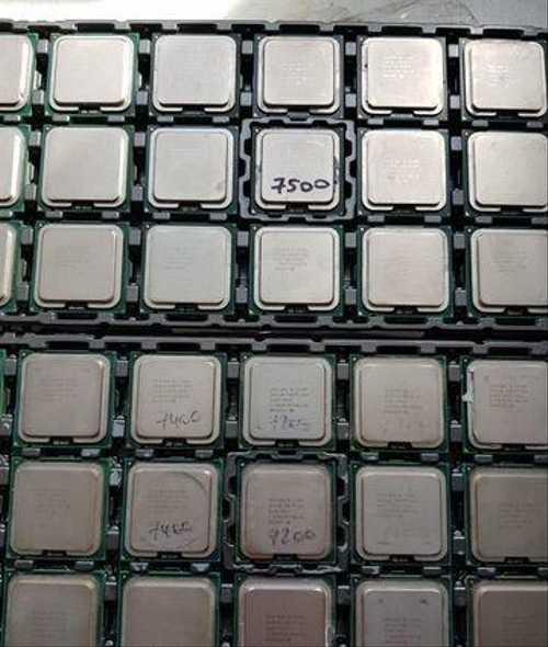 Процессоры Intel Core 2 Duo E7-серии (лот 10шт)