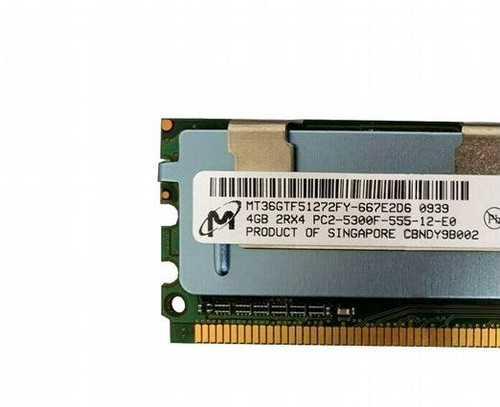 Оперативная память Micron MT36GTF51272FY-667E2D6