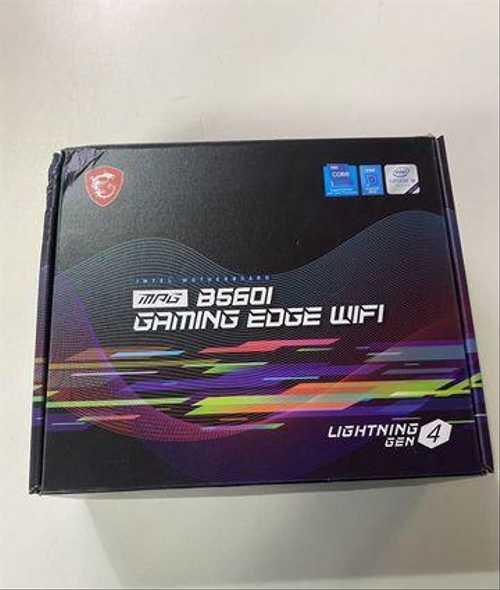 MSI MPG B560I Gaming Edge wifi новая