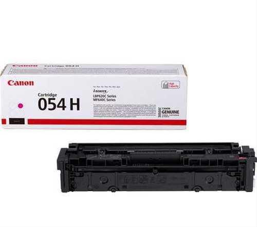 Картридж Canon 054H M (3026C002) пурпурный для Can