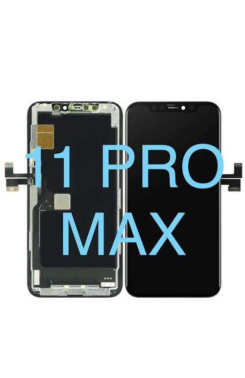 Дисплей на Айфон 11 pro max с установкой