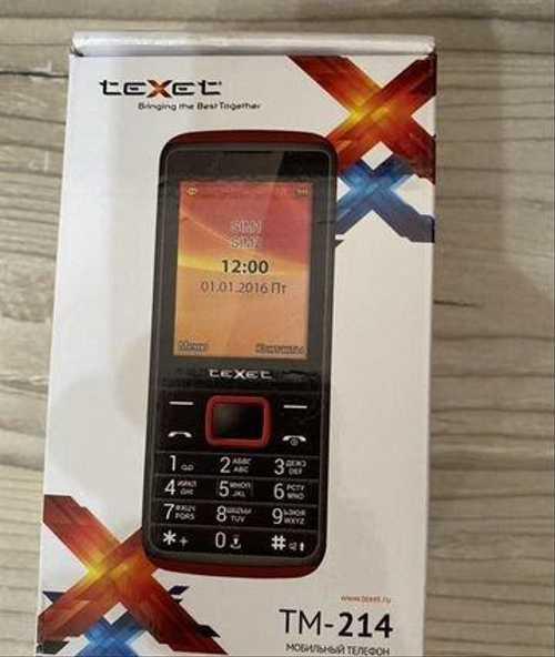 TeXet телефон тм-214