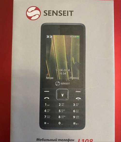 Кнопочный телефон Senseit L108