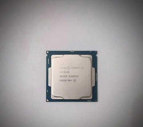 Intel core i3 8100 3.60GHz ггц LGA1151v1 socket