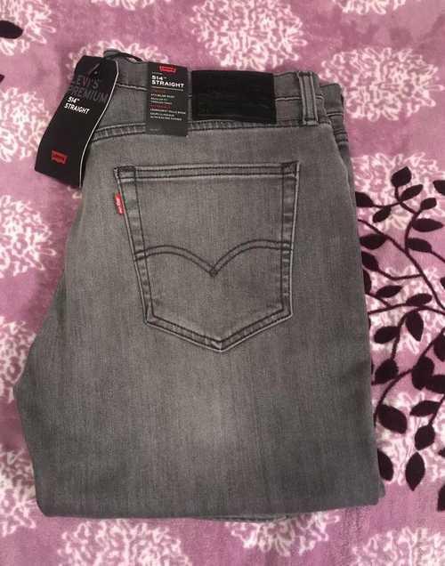 Новые джинсы Levi’s Premium 514 straight 34/34
