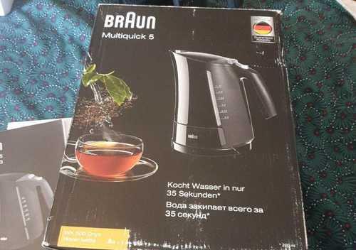 Новый чайник Braun Multiquick 5