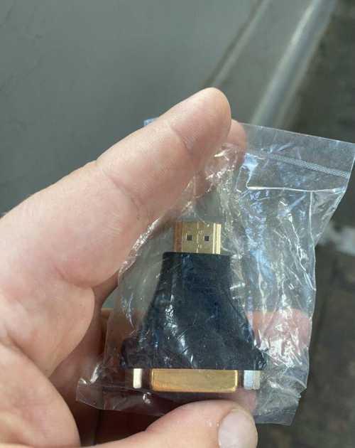 Переходник DVI-D - hdmi новый Lenovo