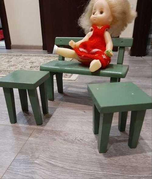 Мебель для кукол СССР 1983г