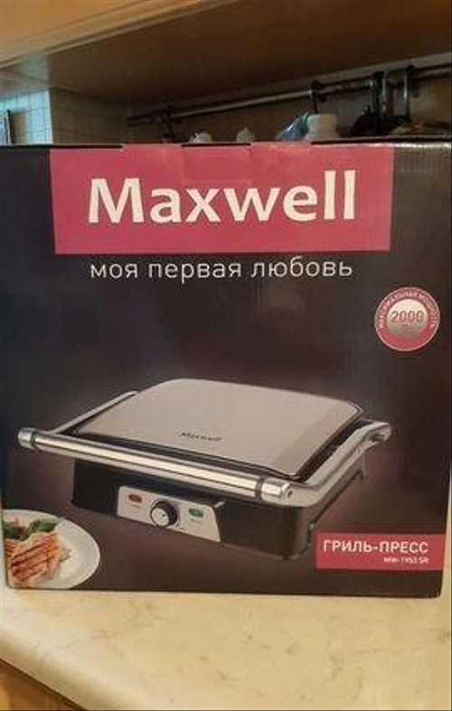 Электрогриль maxwell mw 1953 sr