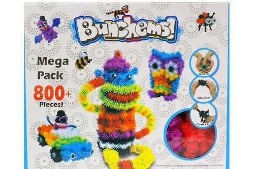 Бол. конструктор липучка Bunchems Mega Pack 400 де