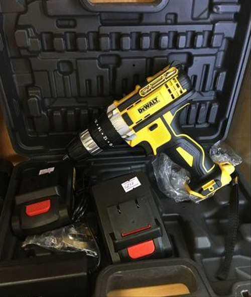Аккумуляторная дрель-шуруповерт dewalt DCD771S2 42