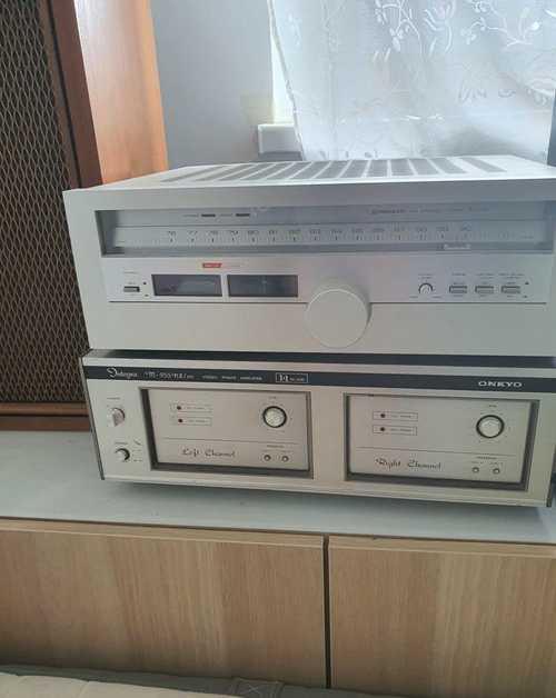 Onkyo integra M - 955 / Pioneer F 003 усил и тюнер