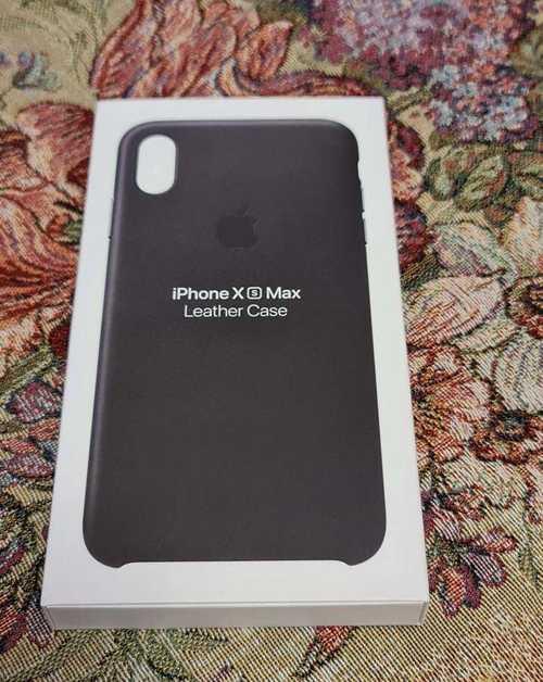 iPhone XS max leather case