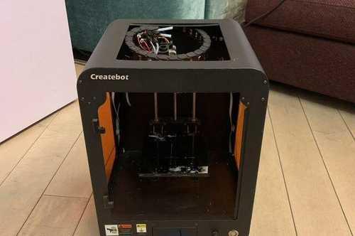 3d принтер createbot (2 экструдера)