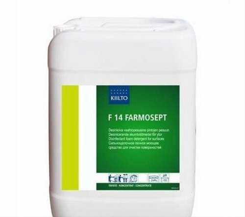 Моющее средство Kiilto F 14 farmosept pH 14,0