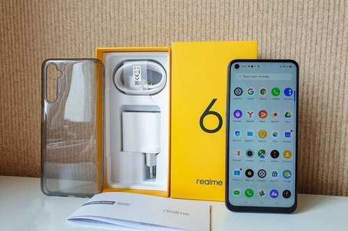 Смартфон realme 6 8+128GB Comet White (RMX2001)