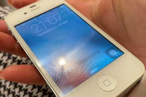 iPhone 4S, White, 8GB