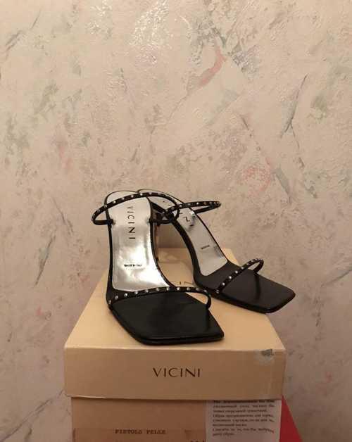 Босоножки женские Vicini, Италия, размер 38,5-39