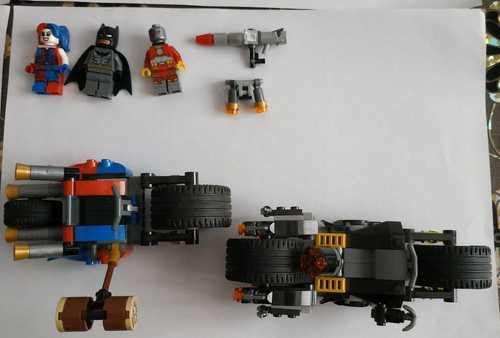 Lego dc comics super heroes, погоня на мотоцикле в
