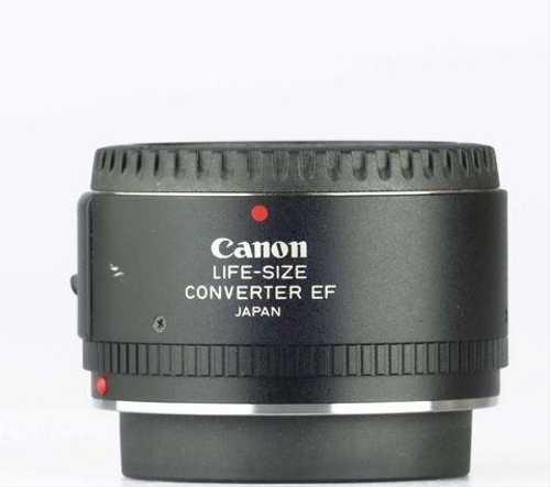 Canon Converter life-size EF