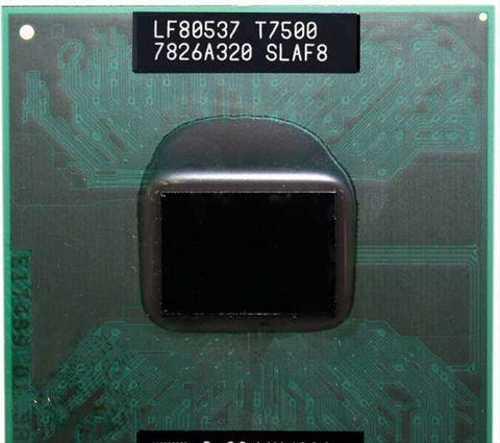 Процессор intel core2 duo t7500