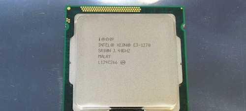 Процессор s1155 Xeon e3-1270 3,4-3,8ггц, 8 потоков