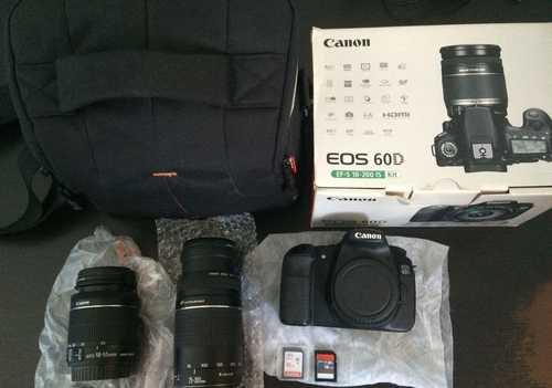 Canon 60d Япония + сумка и обьективы