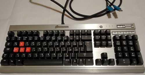 Клавиатура механическая Corsair Vengeance K60 Silv