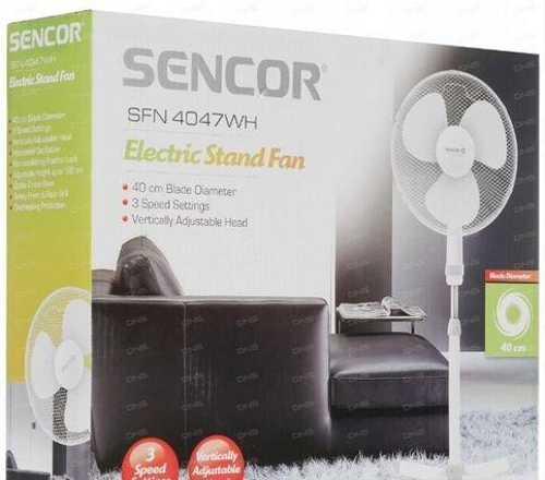 Вентилятор напольный sencor SFN 4047WH